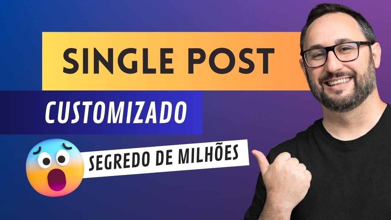 Como Criar um Single Post Customizado para Registros Específicos - YouTube
