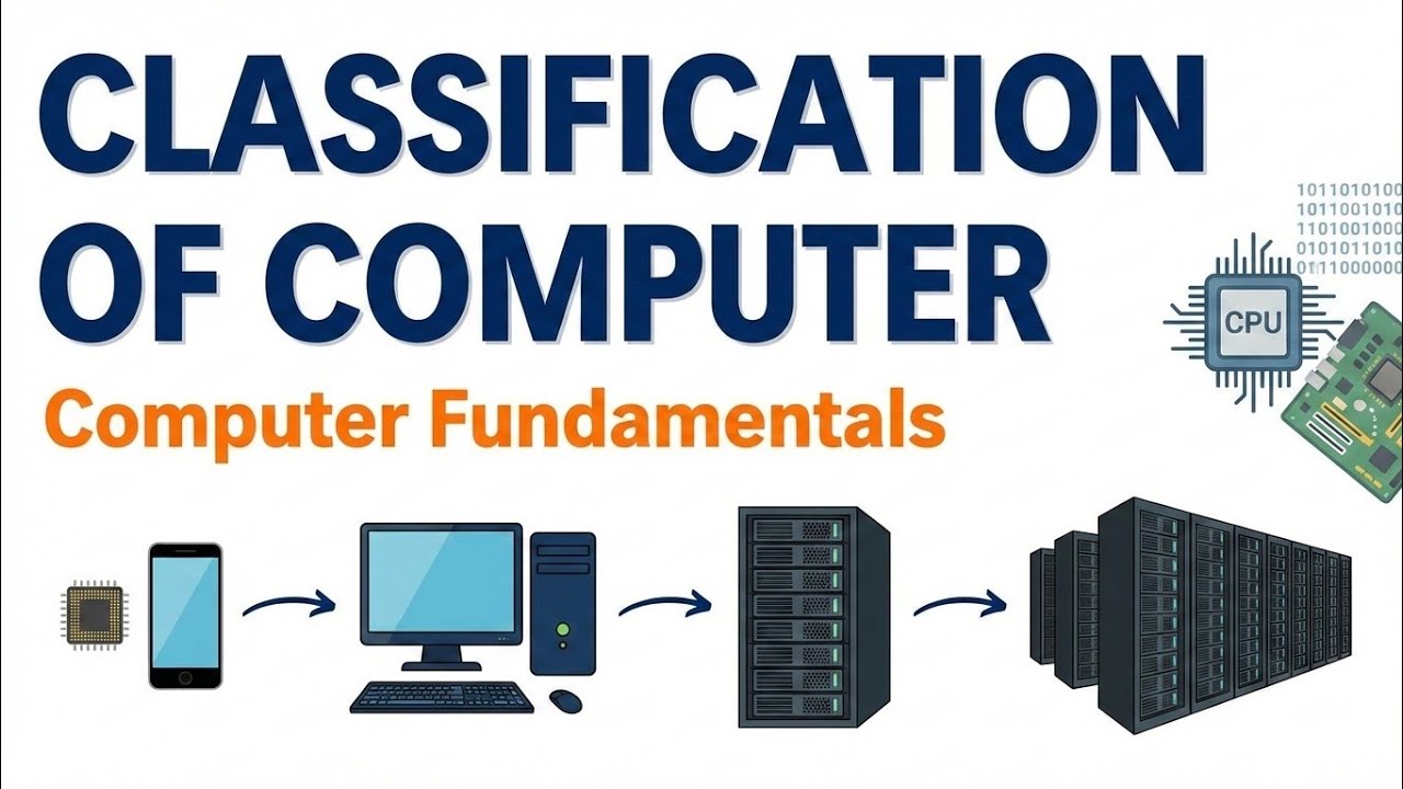Classification of Computer | Types of Computer | Computer Fundamentals | Computer Basics - YouTube