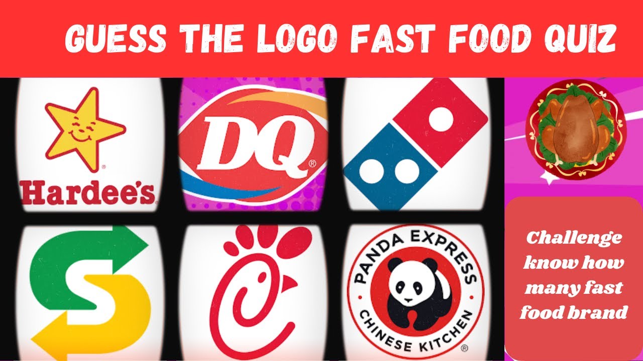 Fast Food Brand Quiz: Can You Guess the Logo? 🍔 - YouTube
