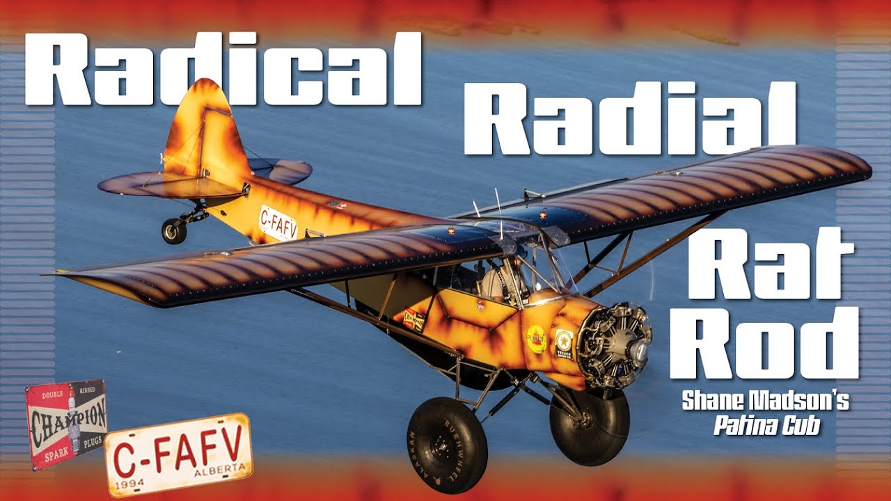 Radical Radial Rat Rod | Shane Madson's Patina Cub - YouTube