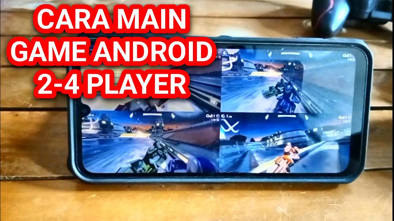 Main game Android 4 player menggunakan stik | suport stik - YouTube
