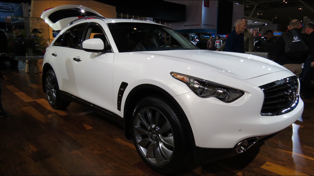 2013 Infiniti FX37 At The 2013 Canadian Int Auto Show Toronto - YouTube