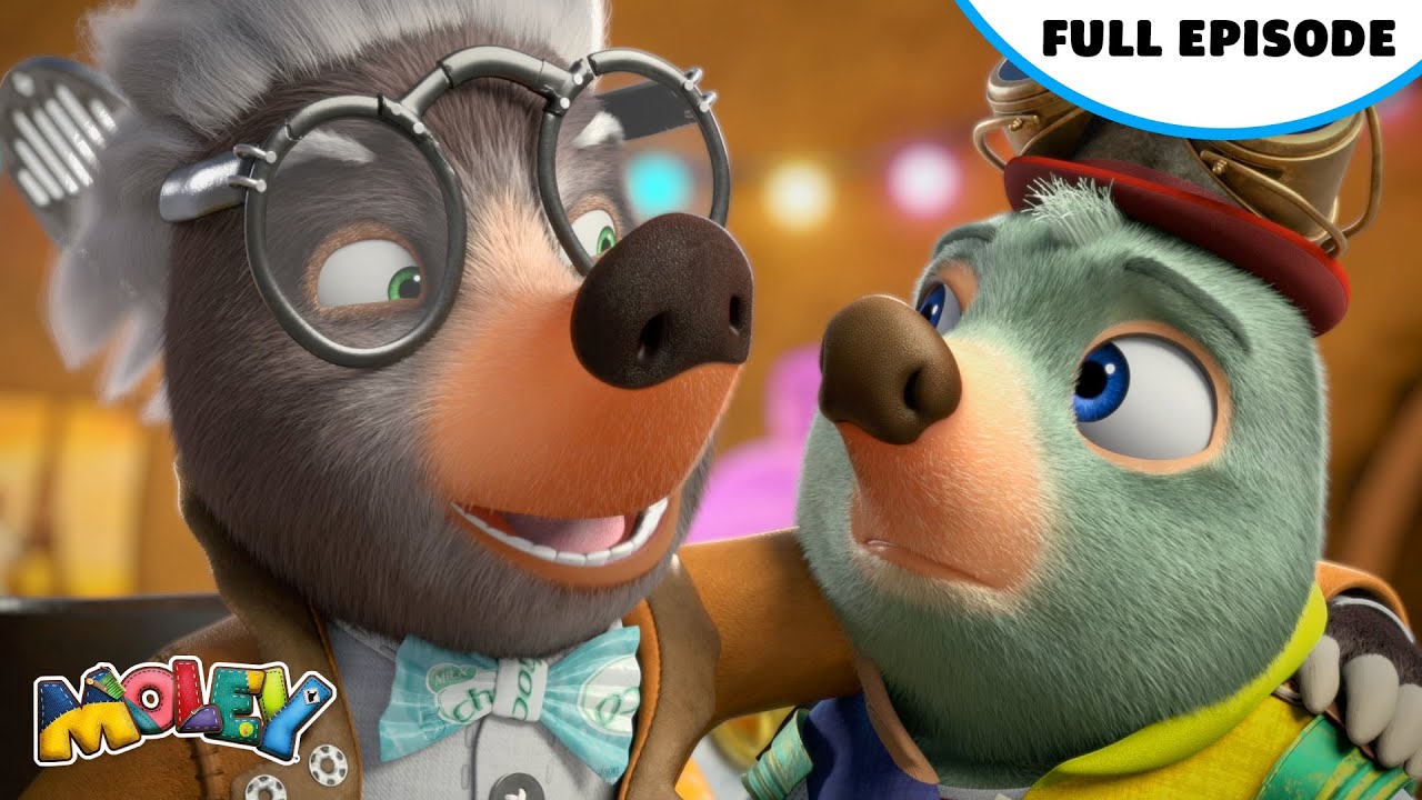 Moley's Sleepover 💤 | New Full Episode | Moley | #moley #funnycartoons ...