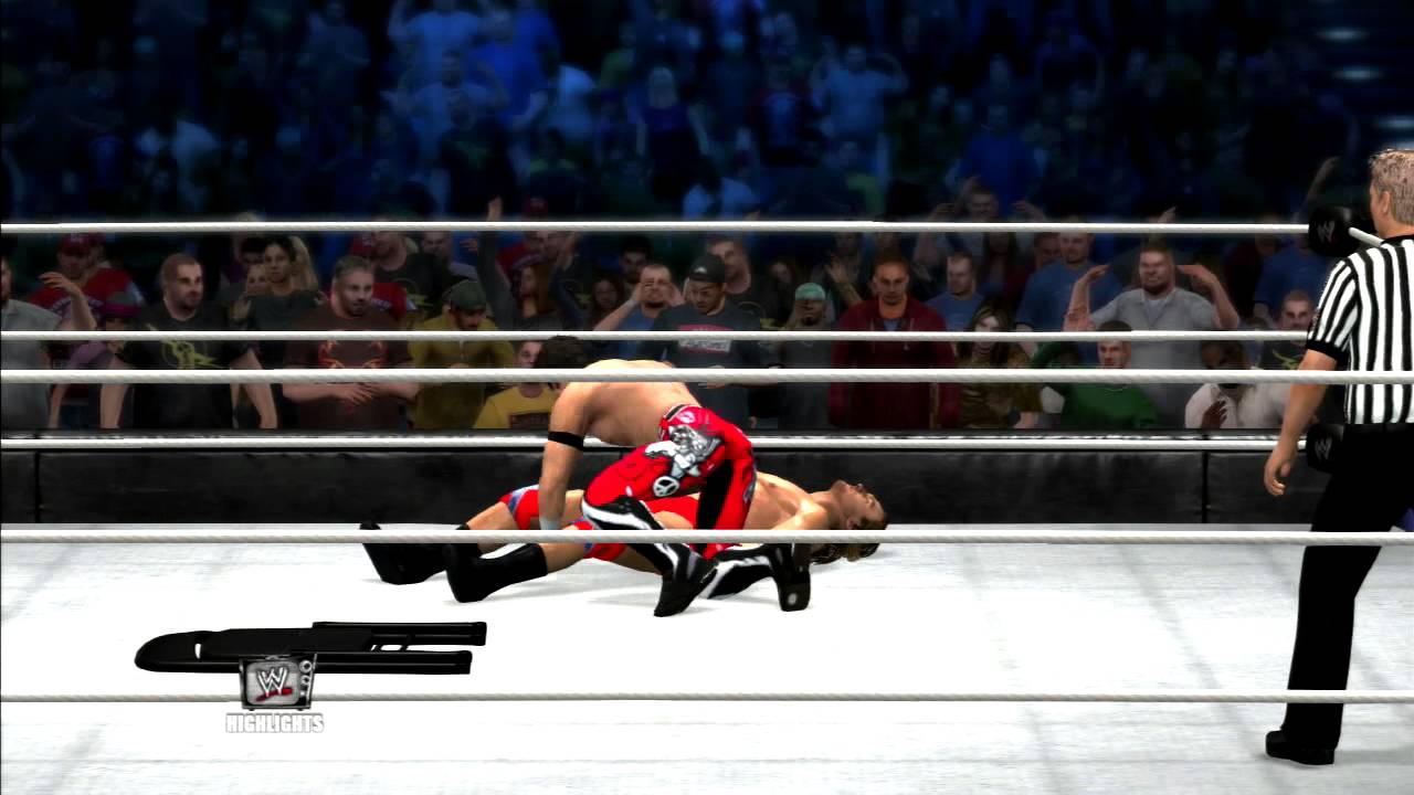 WWE 12 Gameplay: Evan Bourne Pinfall Victory - YouTube