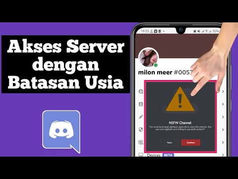 Cara Mengakses Server yang Dibatasi Usia di Discord di iOS/Android