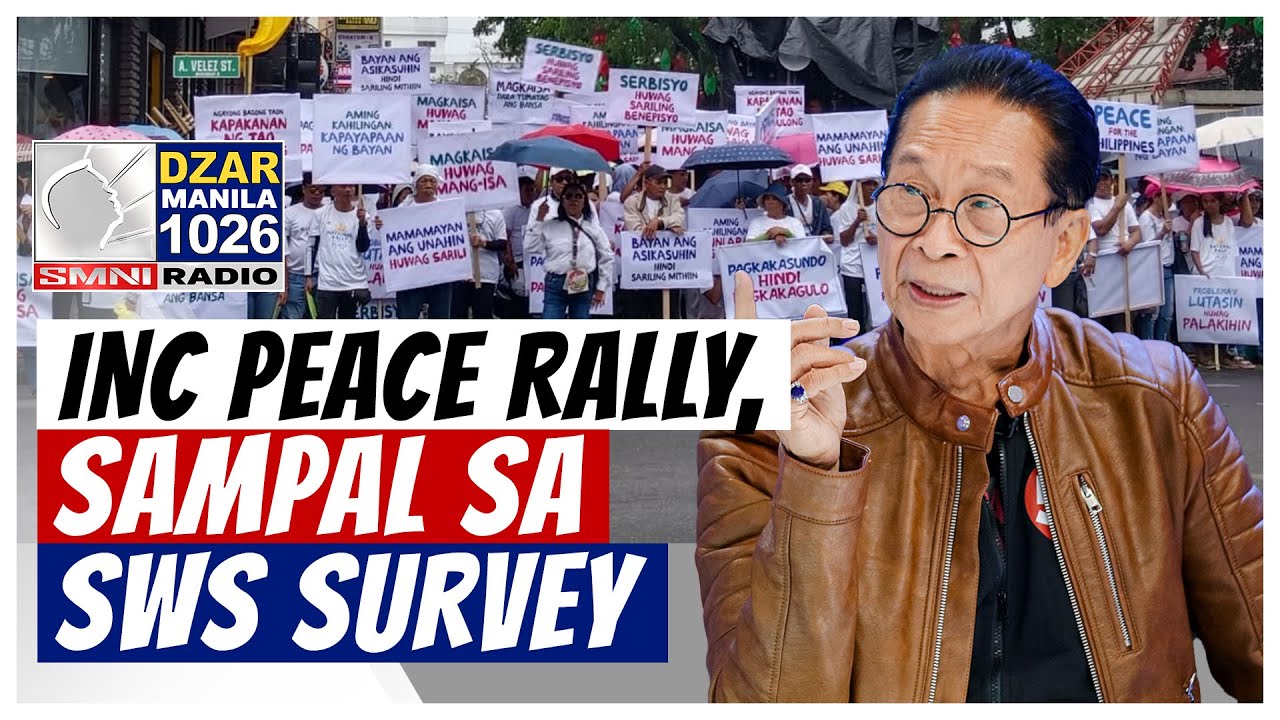 INC National Rally for Peace, sampal sa SWS Survey — Atty. Panelo - YouTube