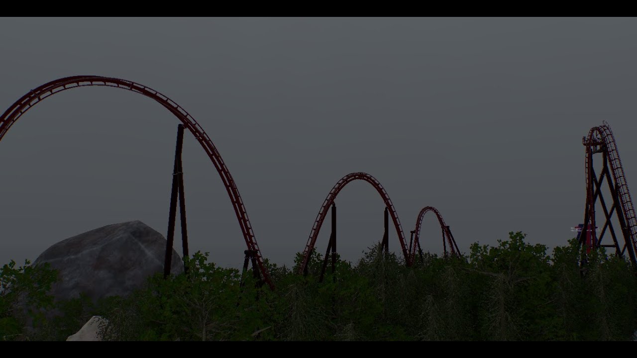 Vulcano (Vulcano Beach) / New Generation Intamin Megacoaster / No ...