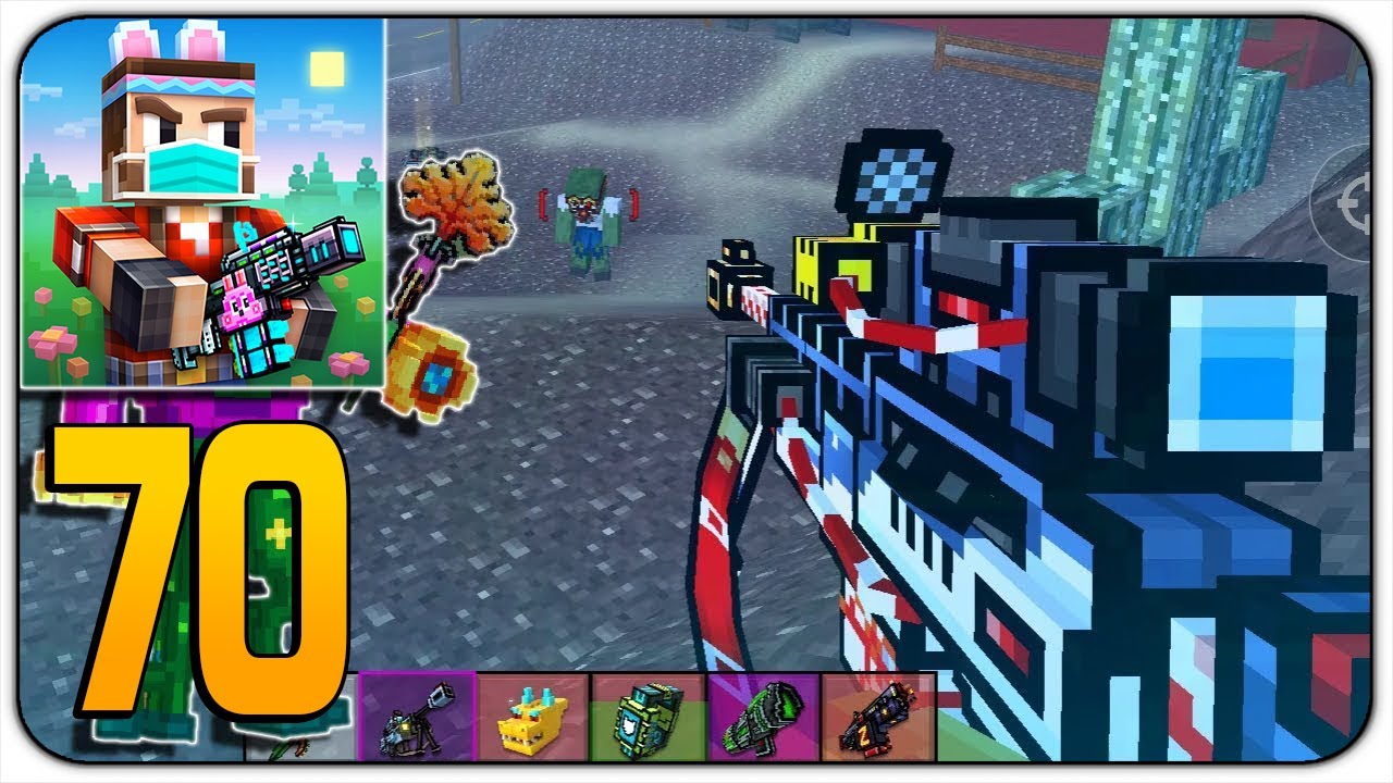 Pixel Gun 3D Battle Royale - First Person Mode Hardcore Battle (Gadgets ...