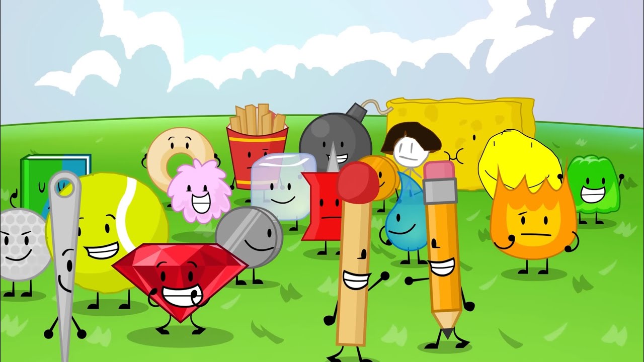 bfdia intro but it's using bfdi theme. - YouTube