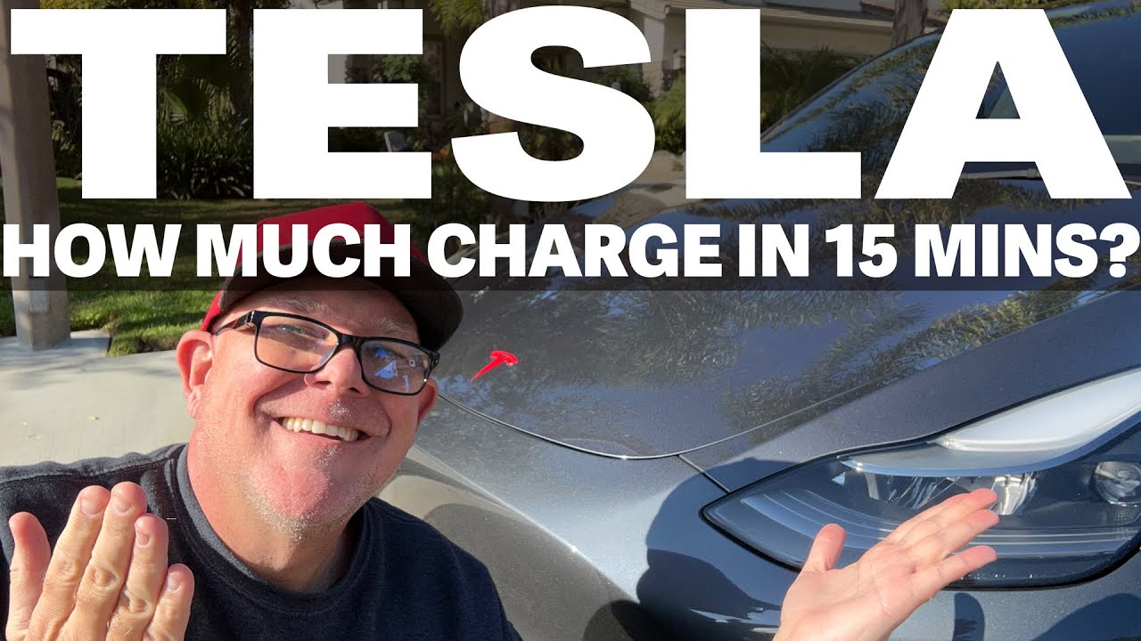 Tesla Model Y: Battery Charge In 15 Minutes - YouTube