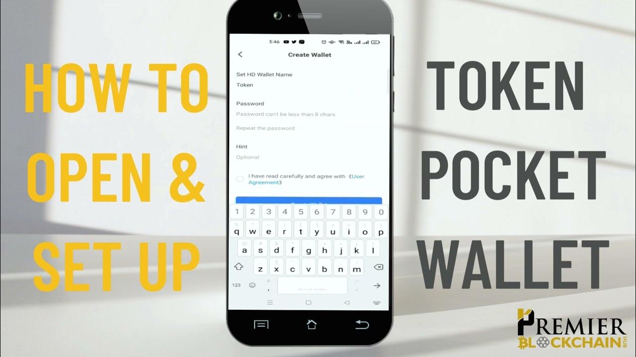 HOW TO SET UP AND USE A TOKEN POCKET WALLET - YouTube