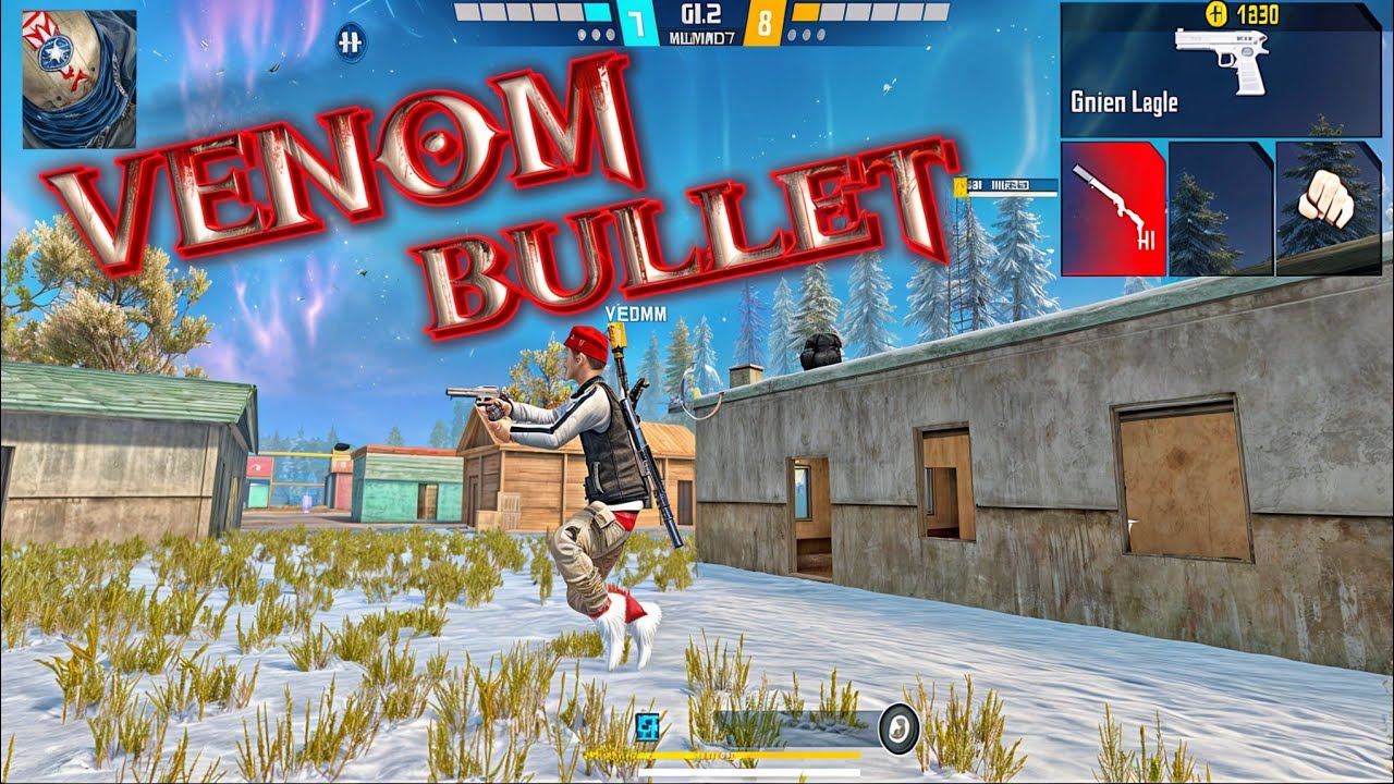 VENOM BULLET 🧩 (HH 2.8) #cg7shourya - YouTube