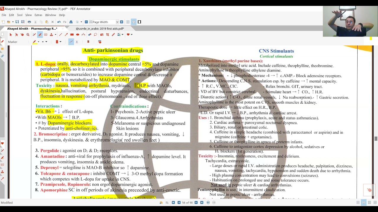 Pharma Crash Course by Dr.TA7 [CNS][3] - YouTube