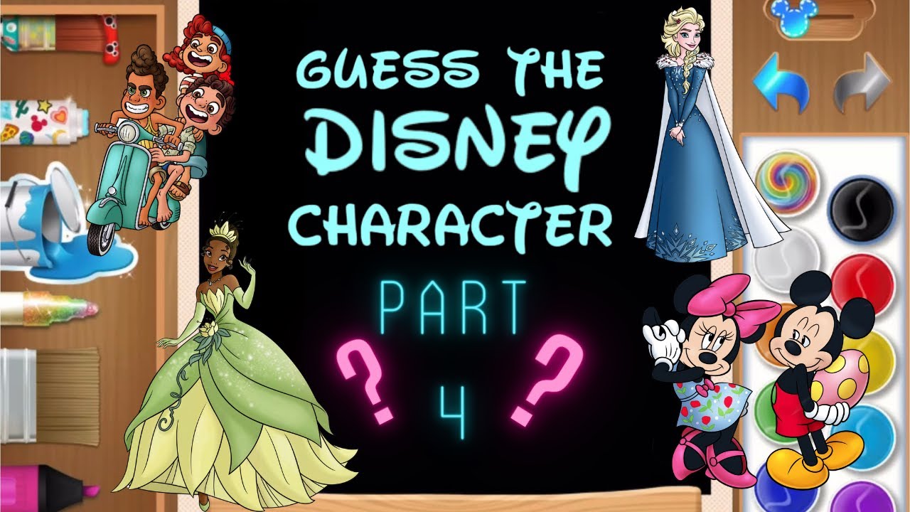 Guess The Disney Character Part 4 | Guessing Game with Mickey Mouse and ...