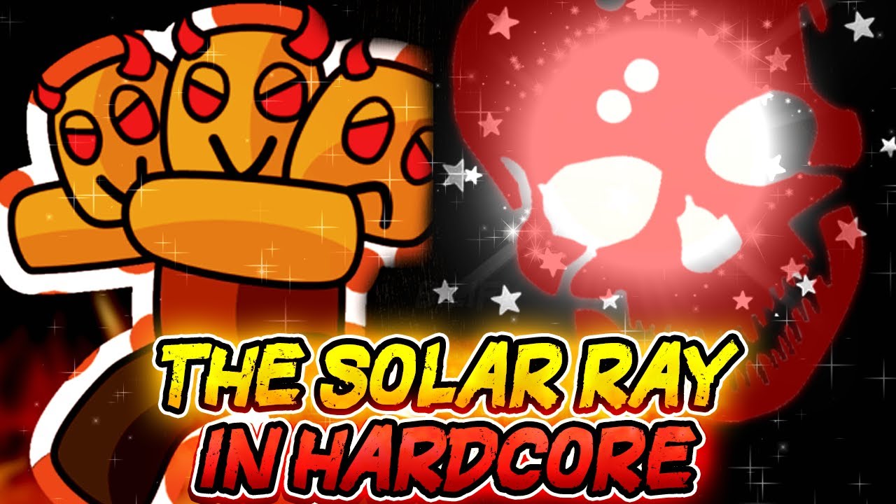 Getting the SOLAR RAY on HARDCORE in Survive Area 51 - Roblox - YouTube
