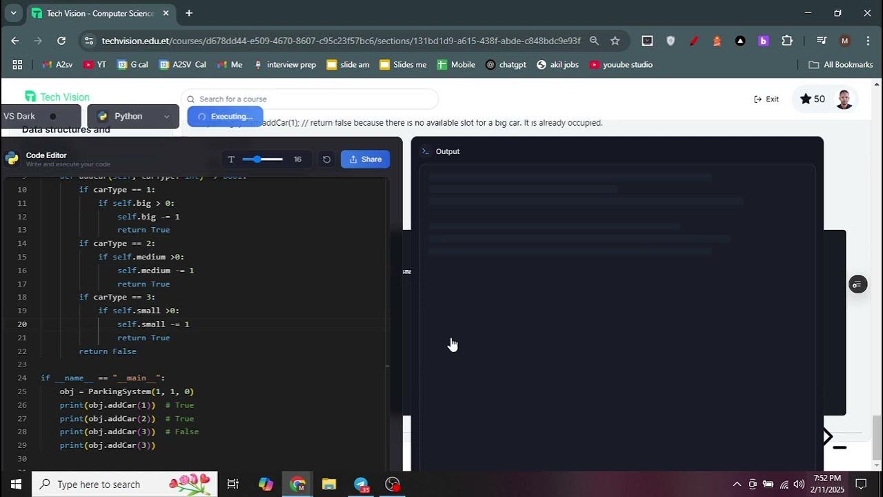 Design Parking System Tech vision leetcode Amharic - YouTube
