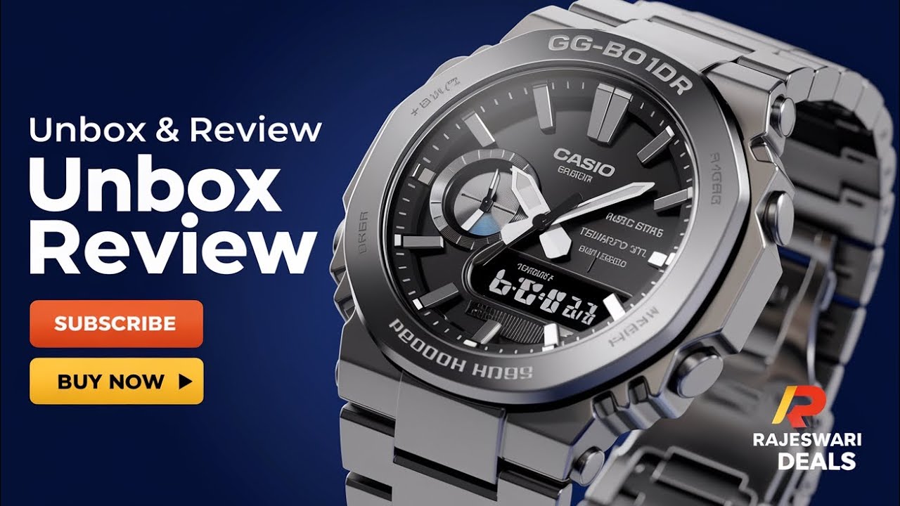 "Unbreakable Power? Casio G-Shock GG-B100-1A3DR Review – Worth price ...