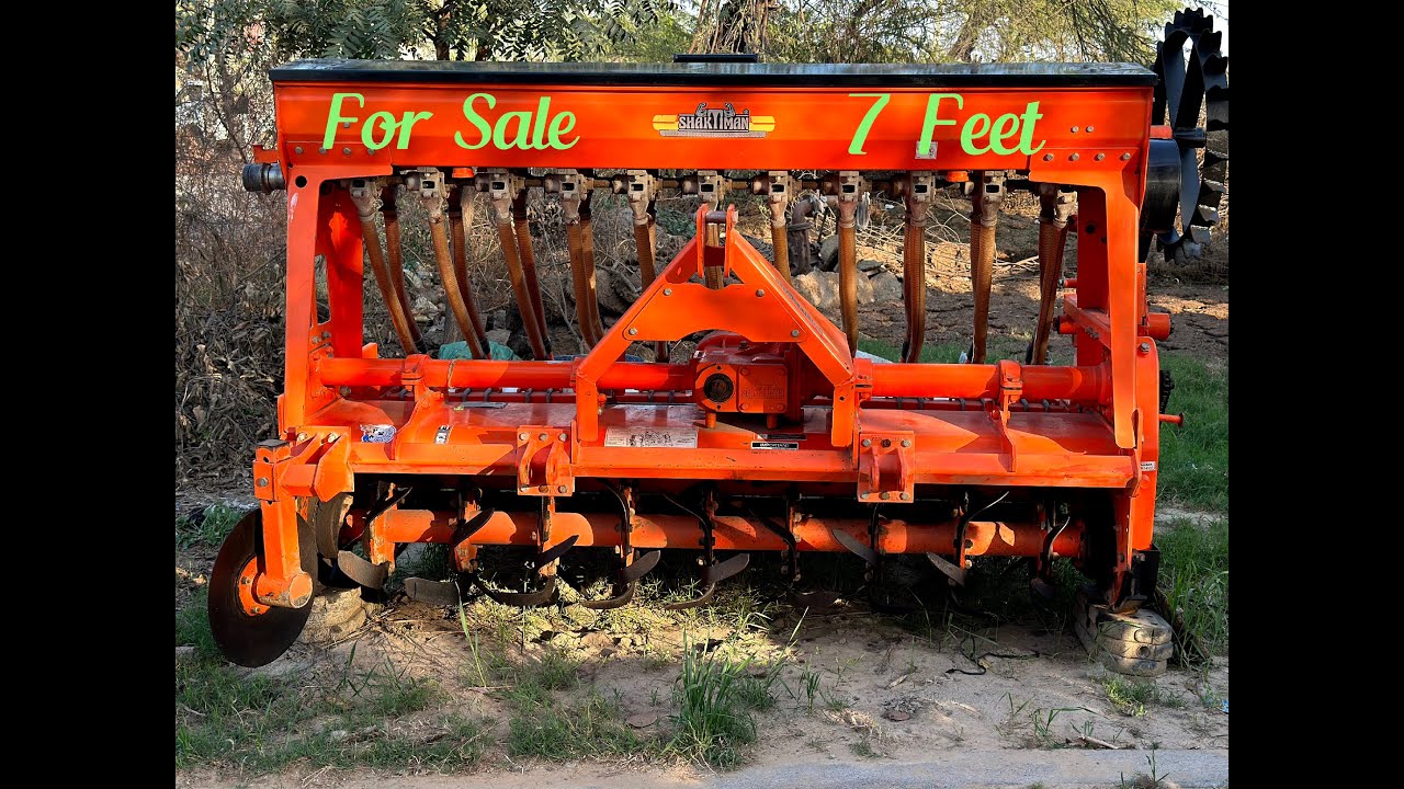 For sale shaktiman super seeder 7 Feet - YouTube