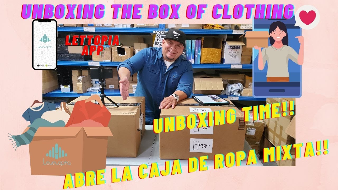 UNboxing Time!! We opened 2 clothing boxes full of Jackets and Sweaters ...