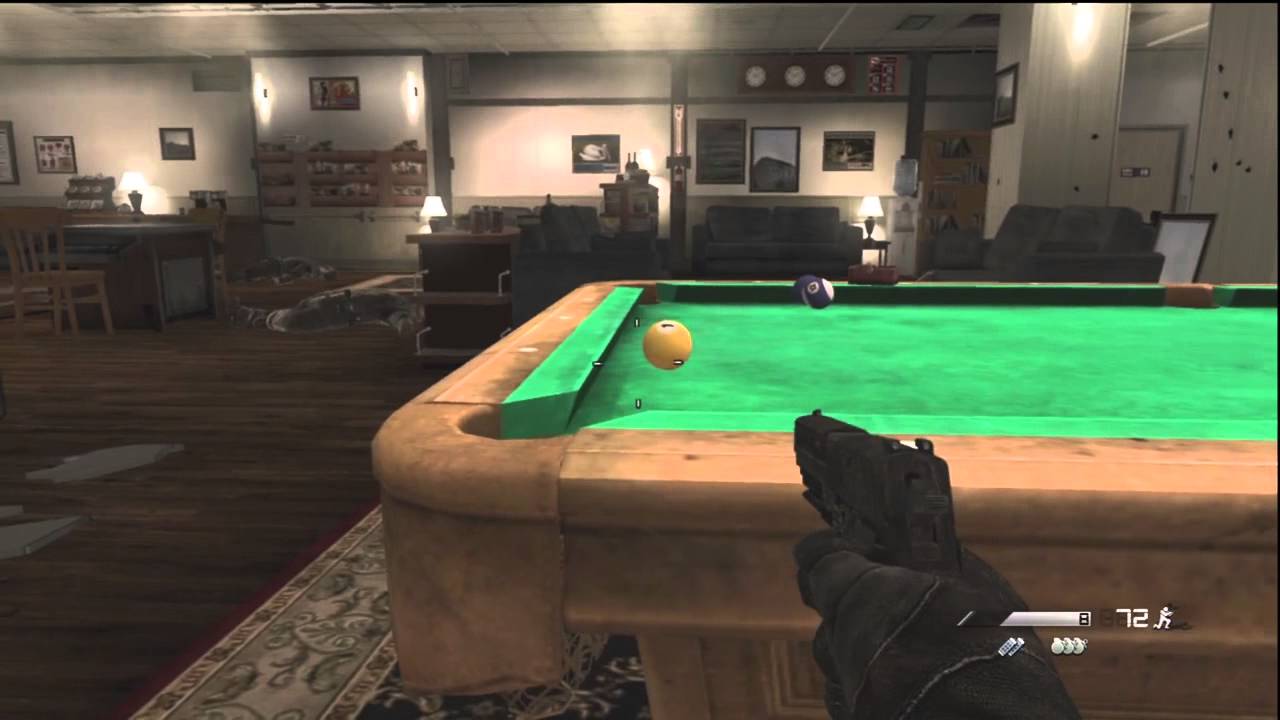 Call of Duty Ghosts POOL TABLE on Atlas Falls - YouTube