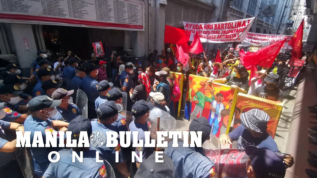 Southern Tagalog Movement Against Tyranny stage a protest on the 50th ...