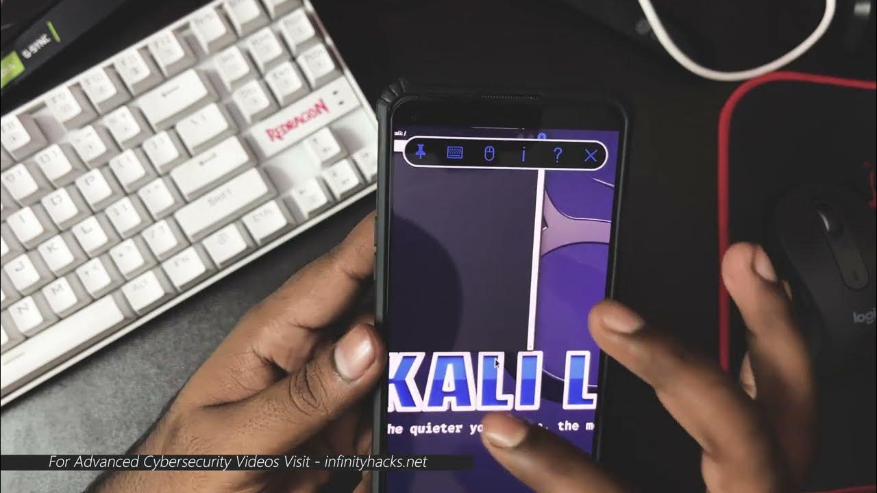 Kali Nethunter GUI Mode - YouTube