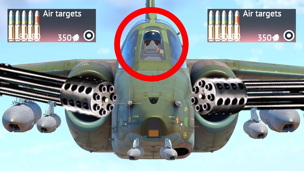 BRRRRRRRRTTT Russian A-10 + GUN PODS... - YouTube