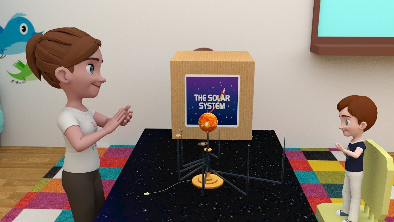 SOLAR SYSTEM 🪐 Learn planets of the solar system | Planets For ...