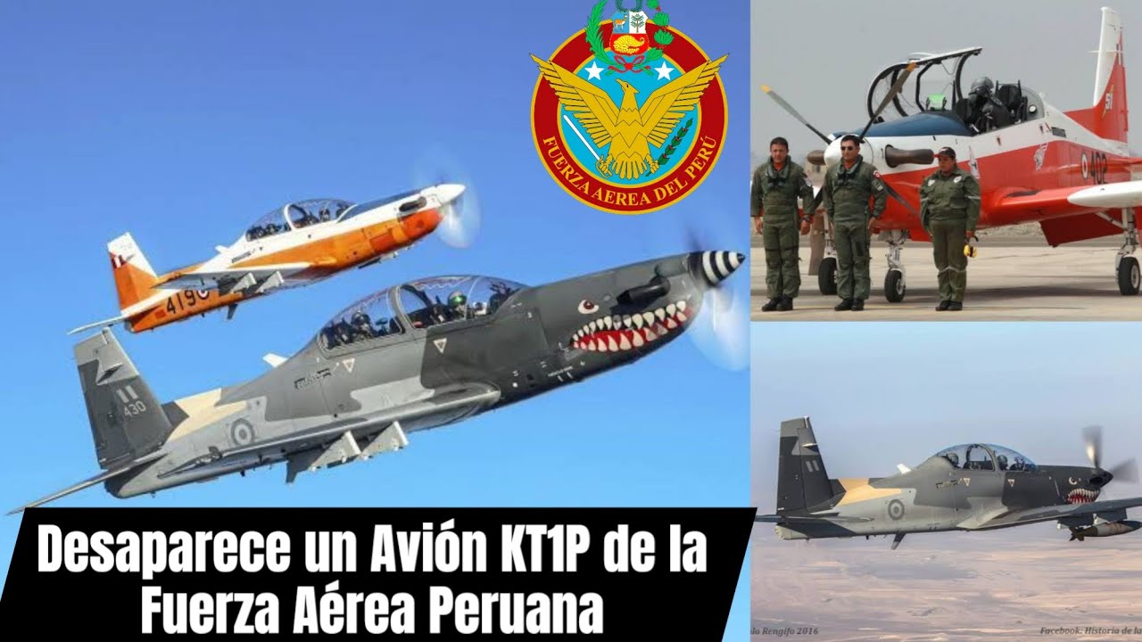 Desaparece un avión KT-1P Torito de la Fuerza Aérea del Perú‼️🇵🇪😱 - YouTube