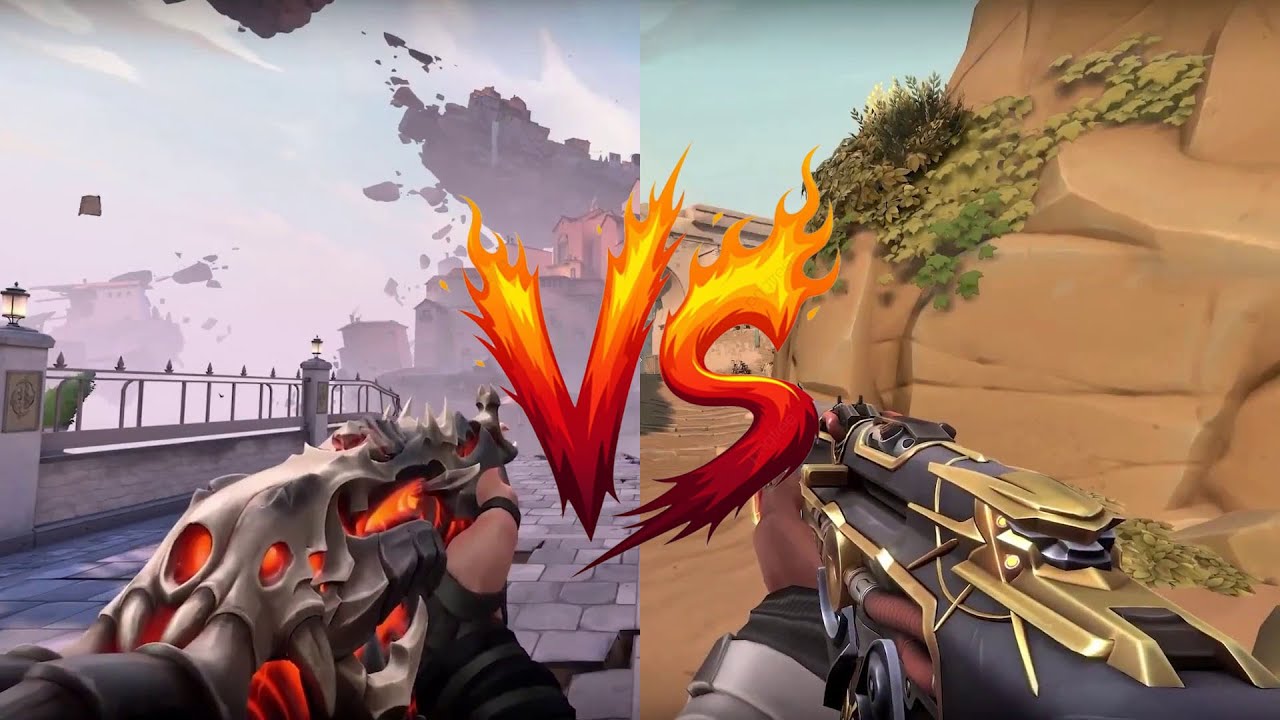Aemondir Vandal VS Primordium Vandal | VALORANT Best Vandal Skin - YouTube