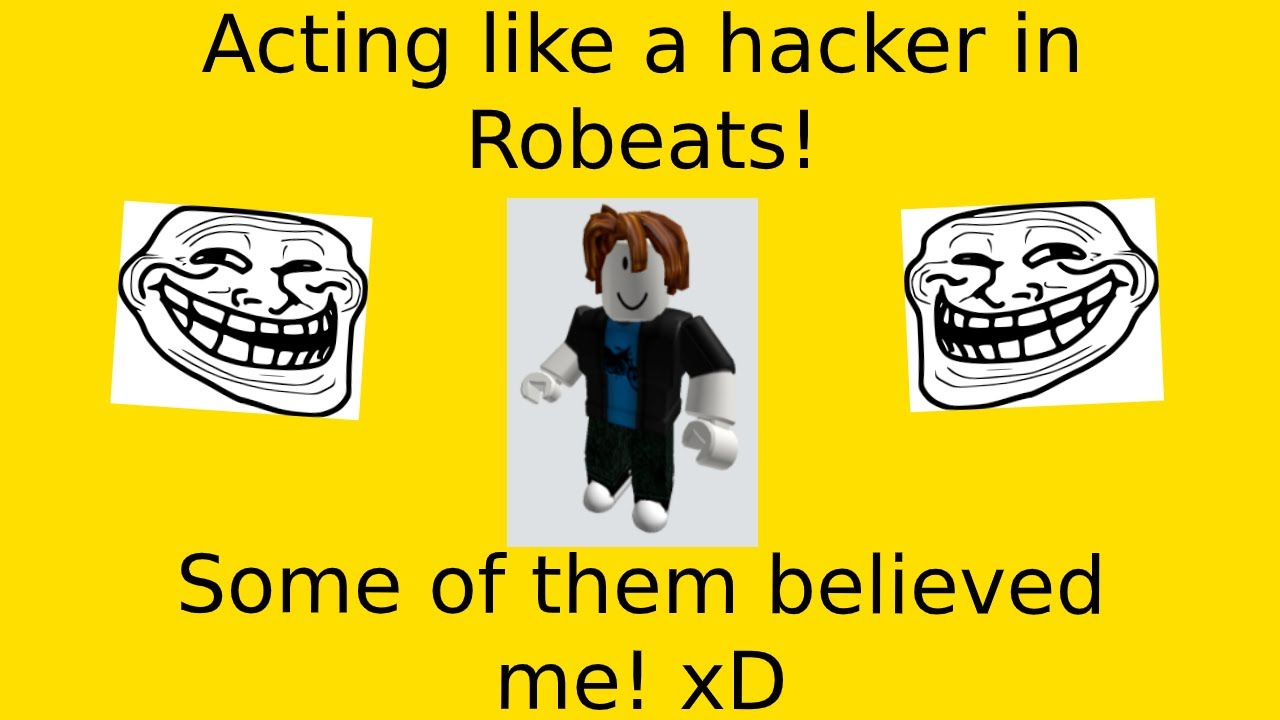 Trolling People as a Bacon Hair and acting like a Hacker in Robeats ...