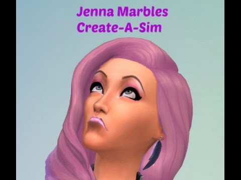 The Sims 4 - Create-A-Sim | Jenna Marbles | YouTuber Edition - YouTube