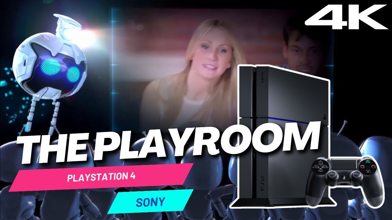 THE PLAYROOM | PS4 | 4K 60 ᶠᵖˢ UHD🔴 | PlayStation 4 Gameplay ...