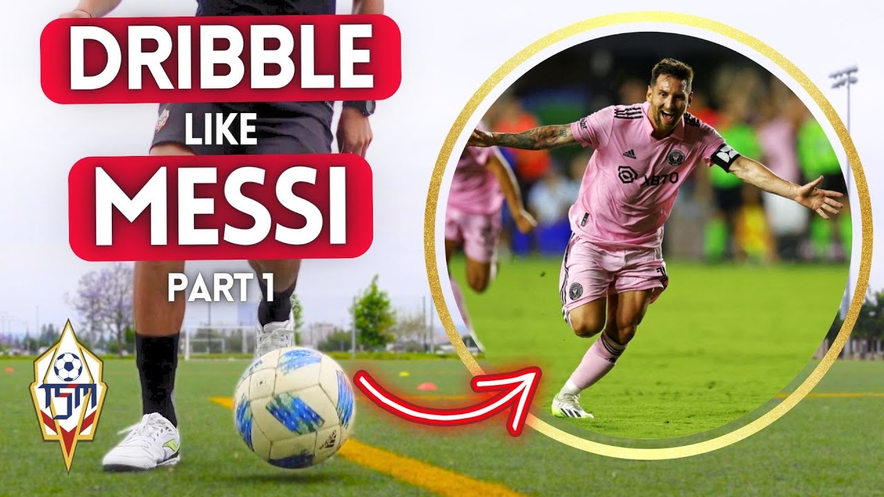 5 ESSENTIAL FOOTBALL Dribbling DRILLS for BEGINNERS Part 1 | Dribble ...