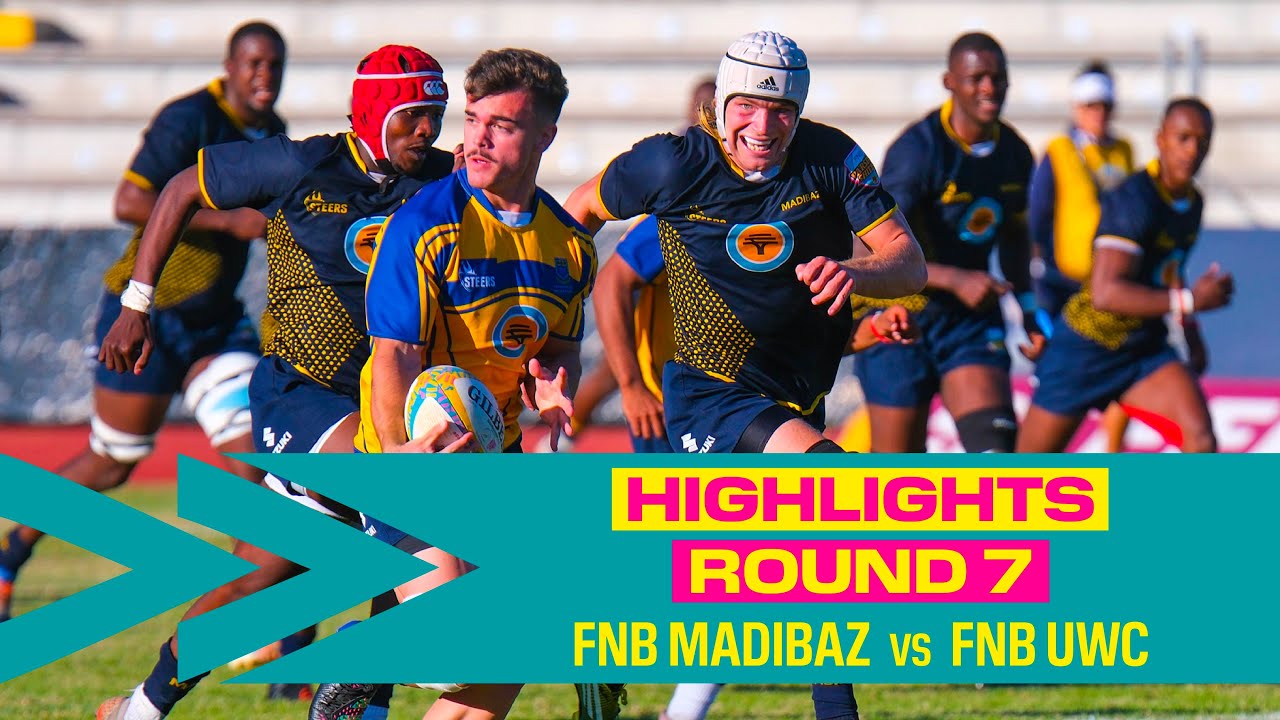 Round 7 HIGHLIGHTS - FNB Madibaz vs FNB UWC 2023 - YouTube