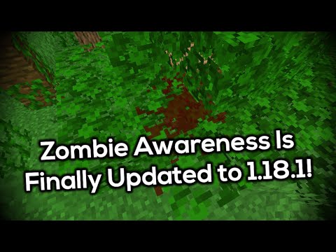 Zombie Awareness Mod Finally Updated to Minecraft 1.18.1 - YouTube
