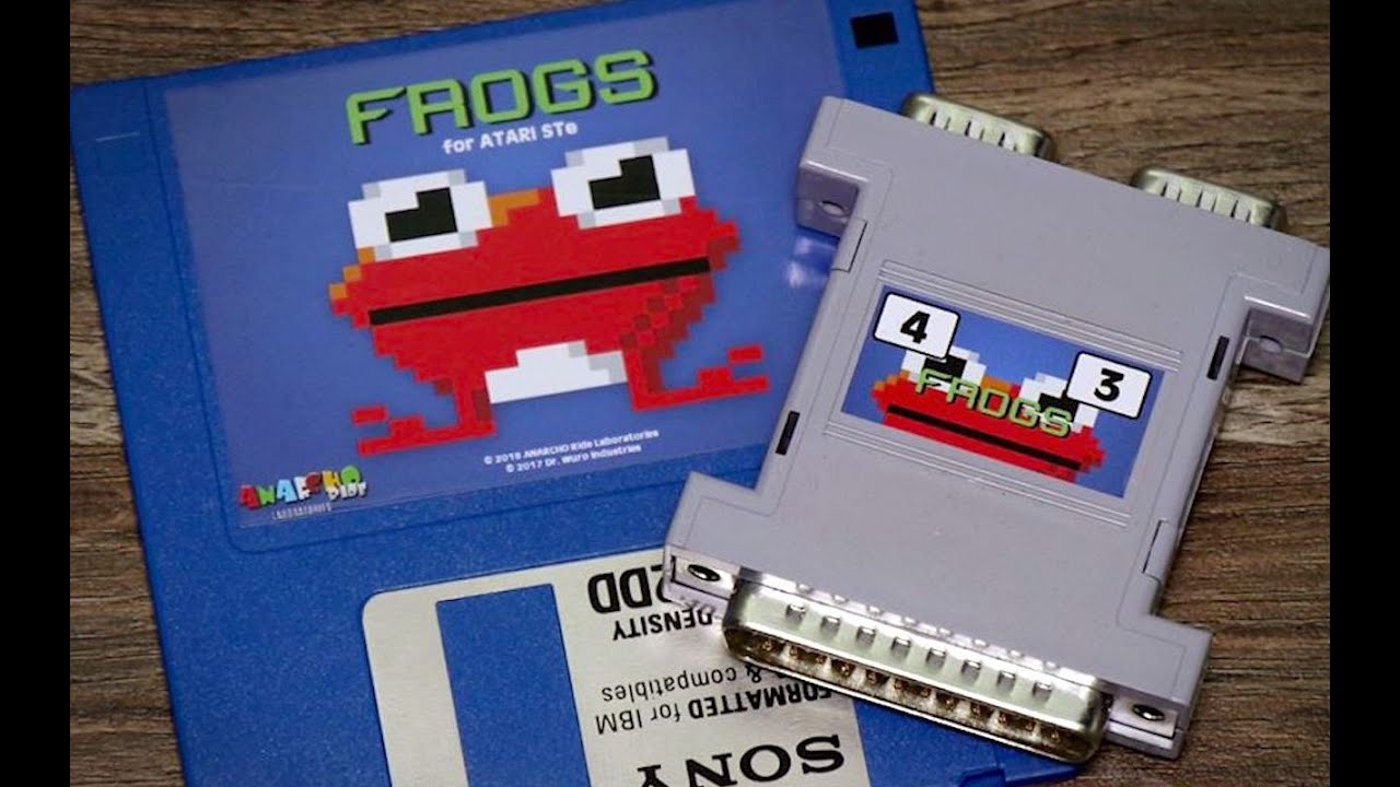 Frogs (v1.2 preview) for ATARI ST/e - YouTube