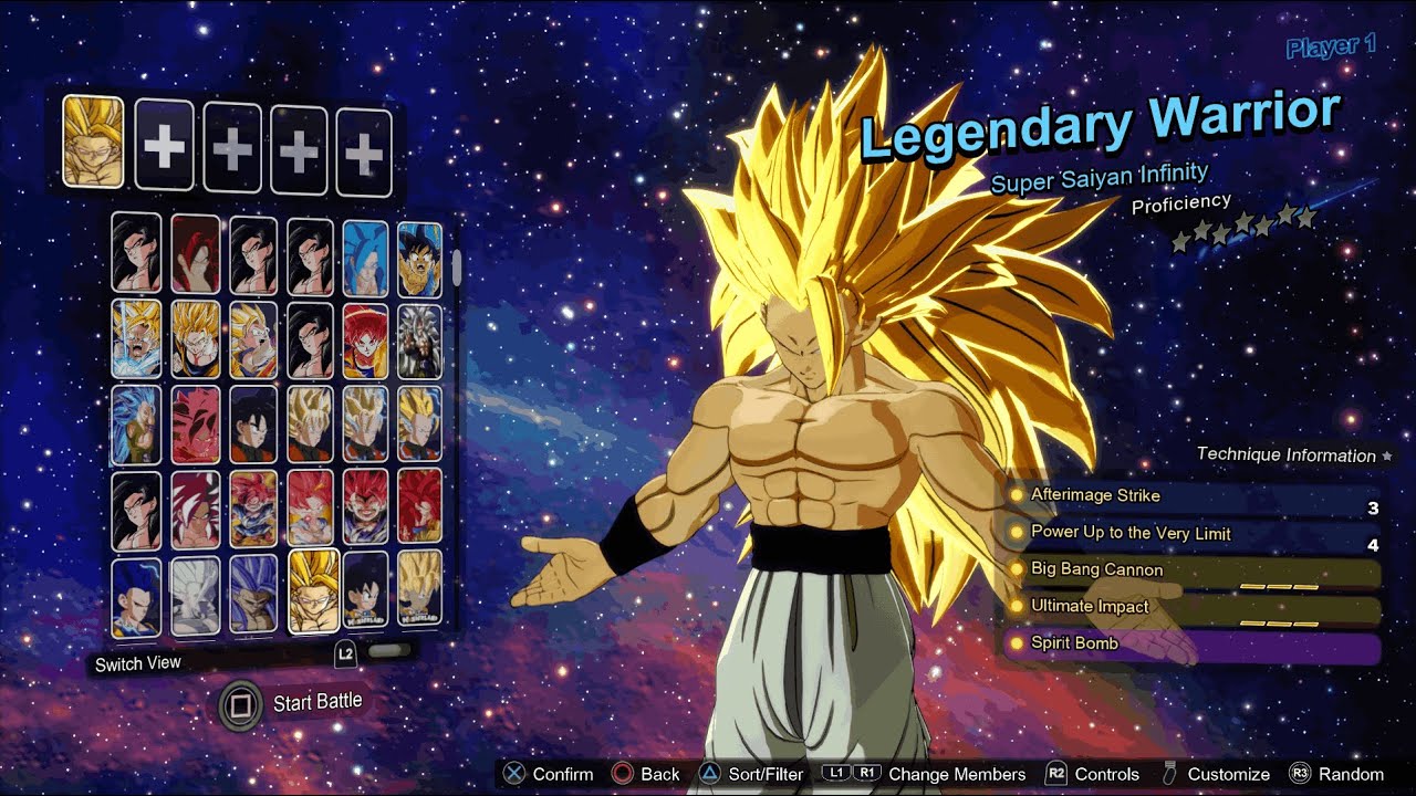 Dragon Ball Sparking Zero - SSJ Infinity VS Vegito & Gogeta SSJ 10 (AF ...