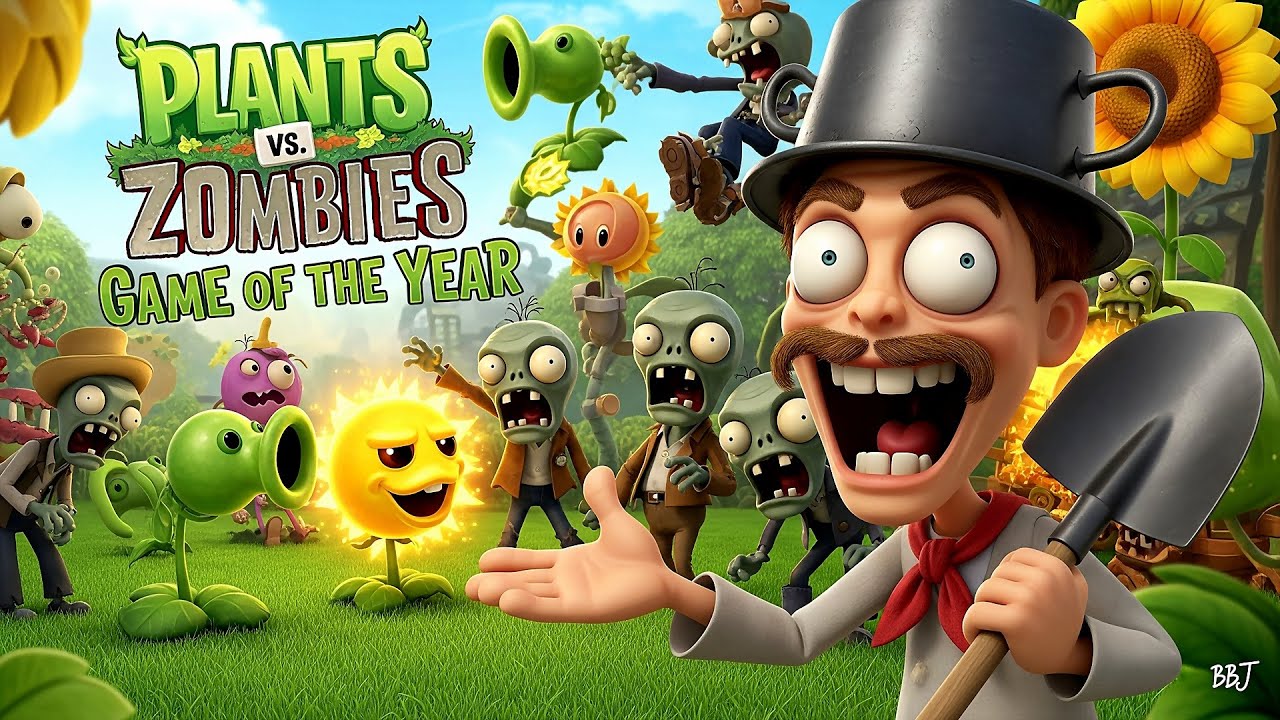 BBJ ИГРАЕТ ПАЗЛЫ 1-2 2009 года игра, в 2025 году Plants vs Zombies Game ...