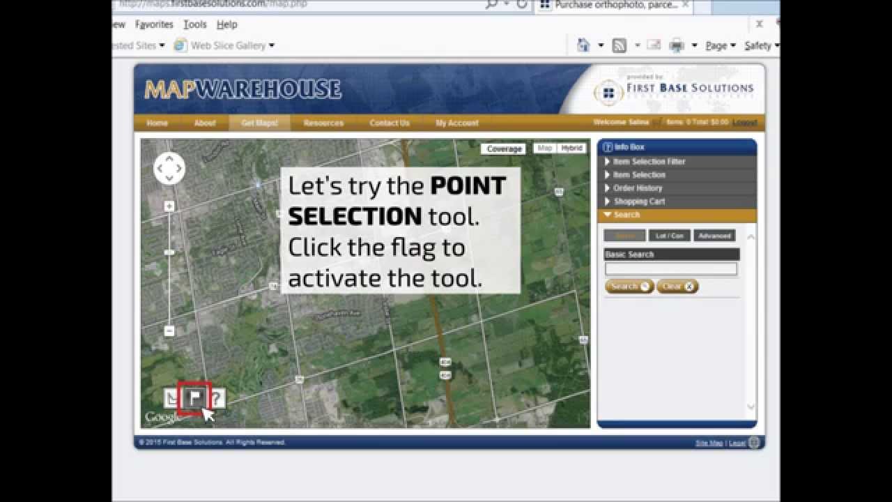 Part 1 of 4 MapWarehouse Tutorial SEARCH - YouTube