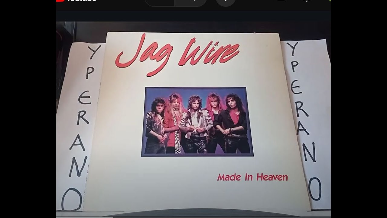 JAG WIRE: Made in Heaven LP. 1985 RARE L.A pure Heavy Metal / Hard Rock ...