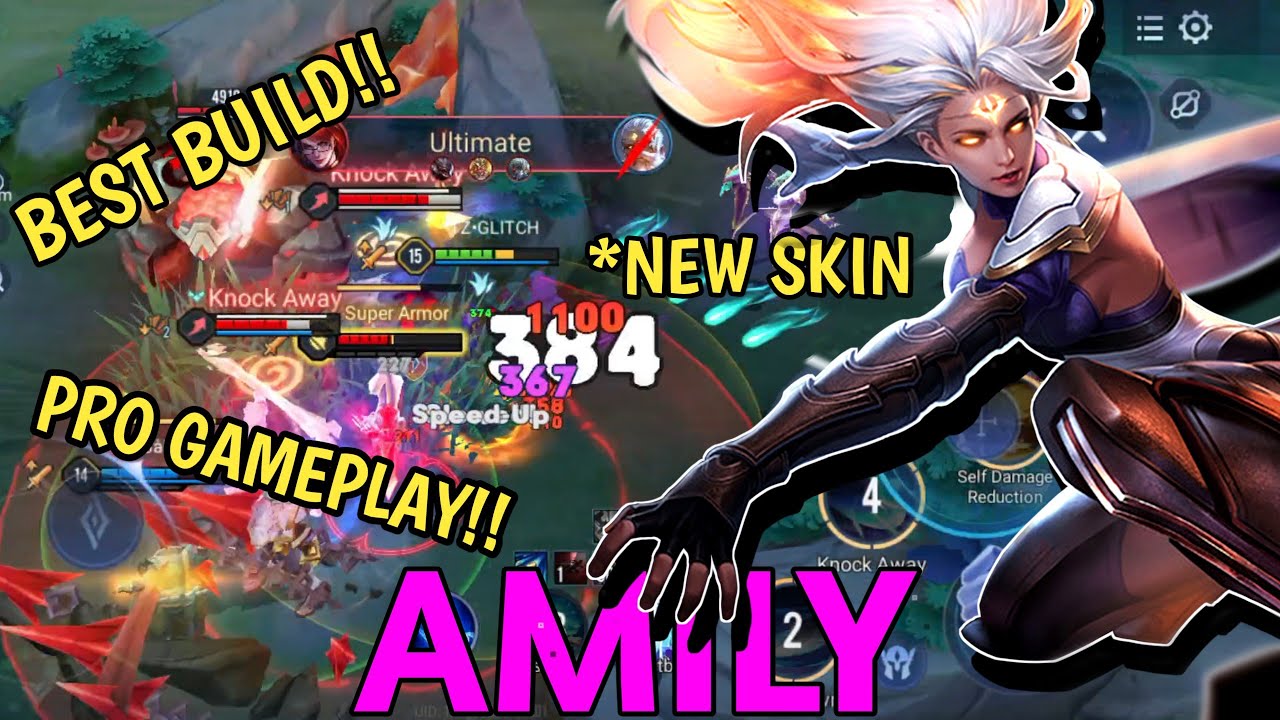 Amily COSMOS COBALT STRIKER Best Build and Pro Gameplay | AoV | RoV ...