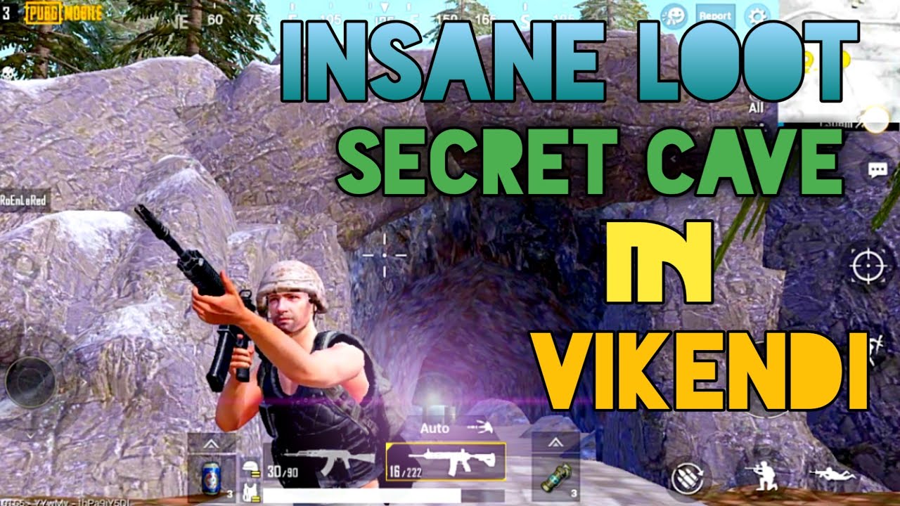 0.1% people know that secret cave in VIKENDI pubg mobile best secret ...