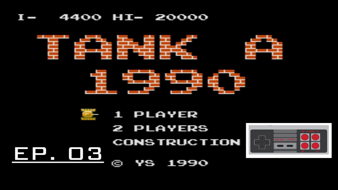 Tank 1990 (Battle City) [[[Juego Retro/ Retro Game]]] / NES Family ...