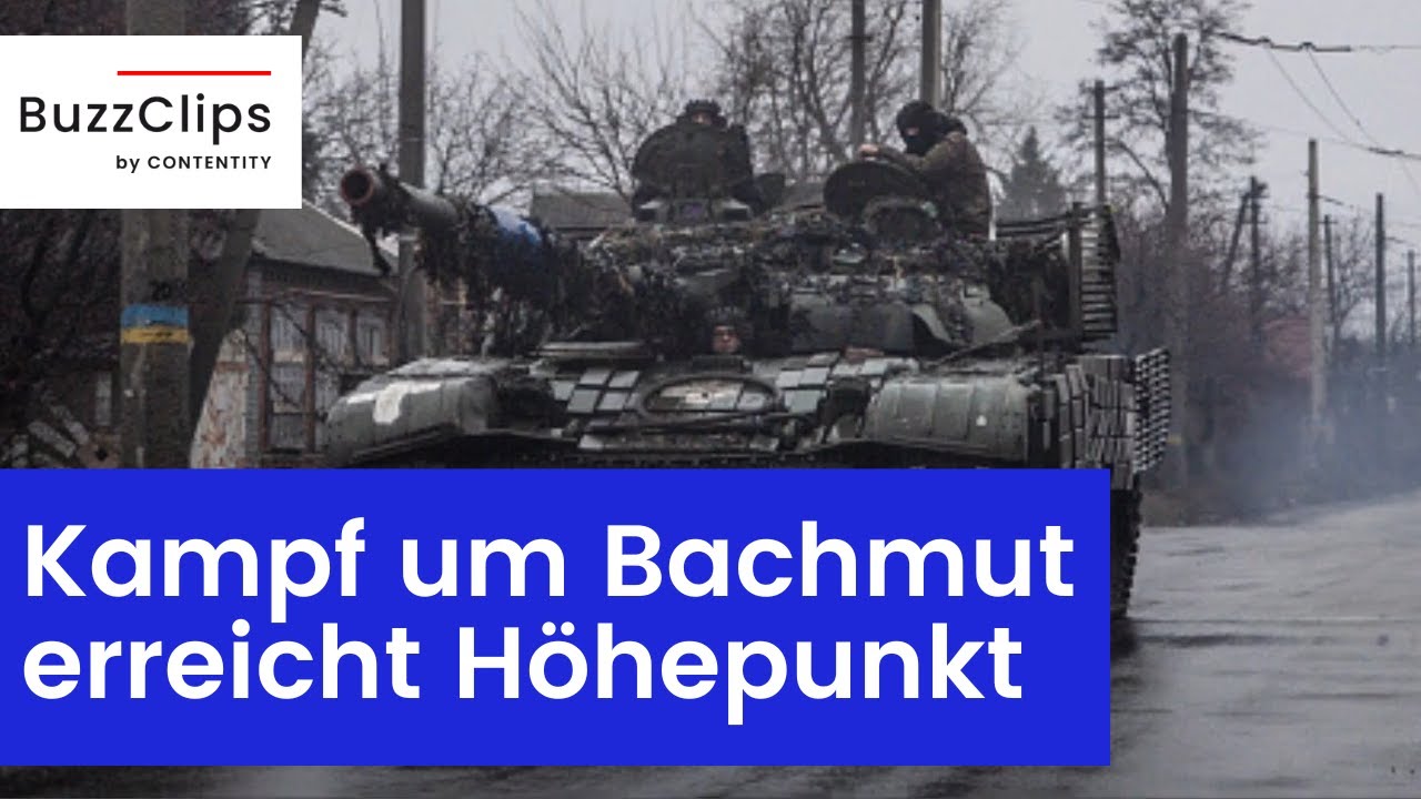 Kampf um Bachmut erreicht Höhepunkt - YouTube