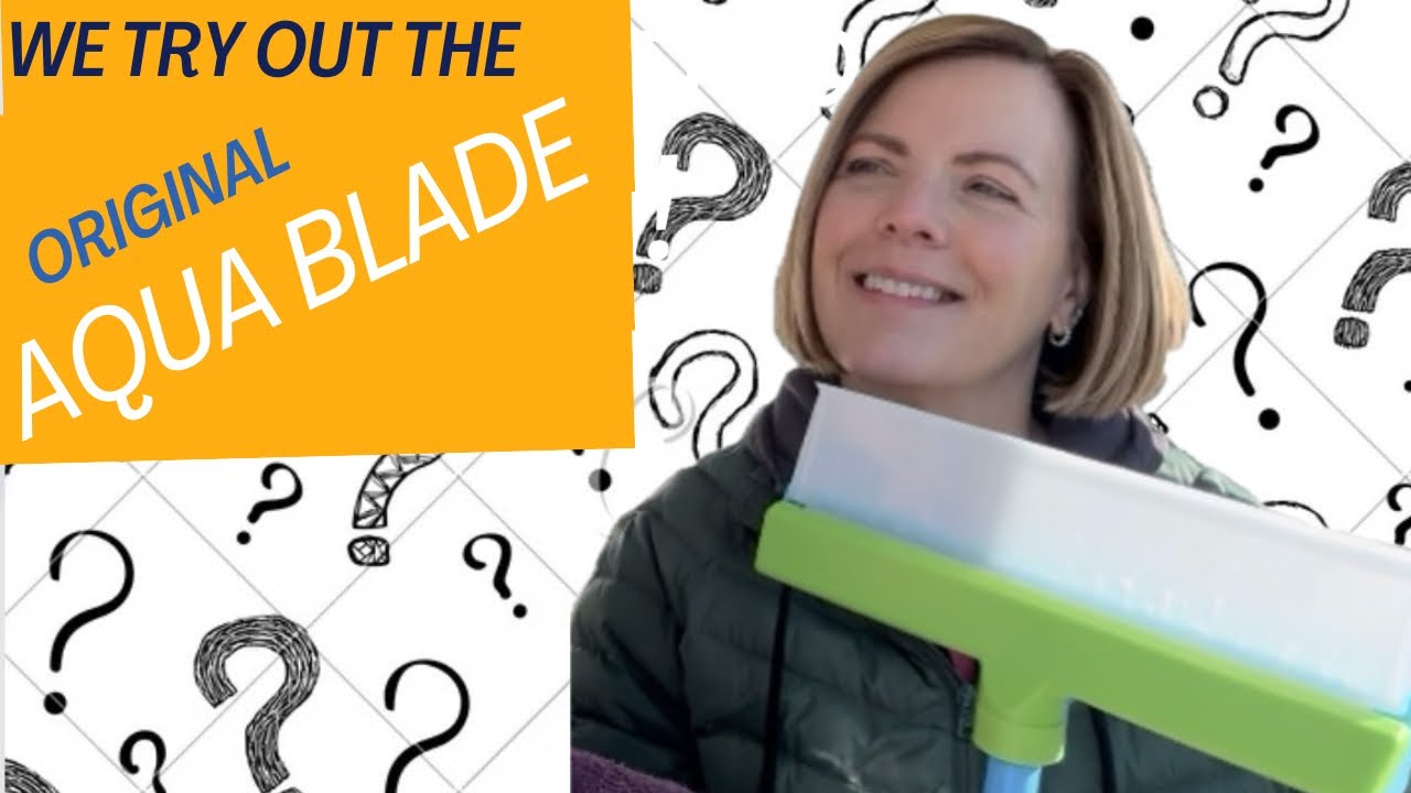 Making Window Cleaning Easy & Streak Free With The Original AquaBlade ...