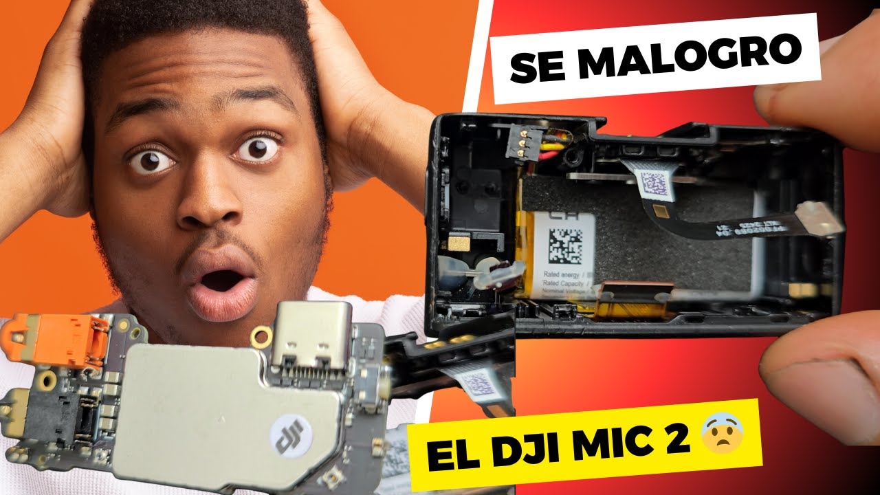 👉 “DJI Mic 2: Se malogró el jack 3.5mm 😱 | Desarmando el receptor paso ...