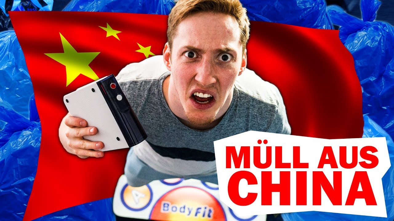10€ China Fake "Wii" Fit Konsole/Spiele getestet - YouTube
