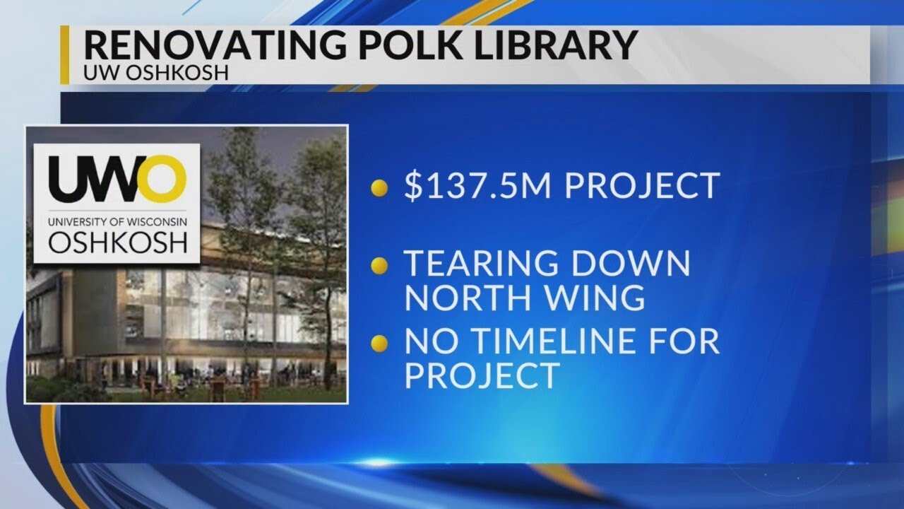 Renovating the Polk Library at UW-Oshkosh - YouTube