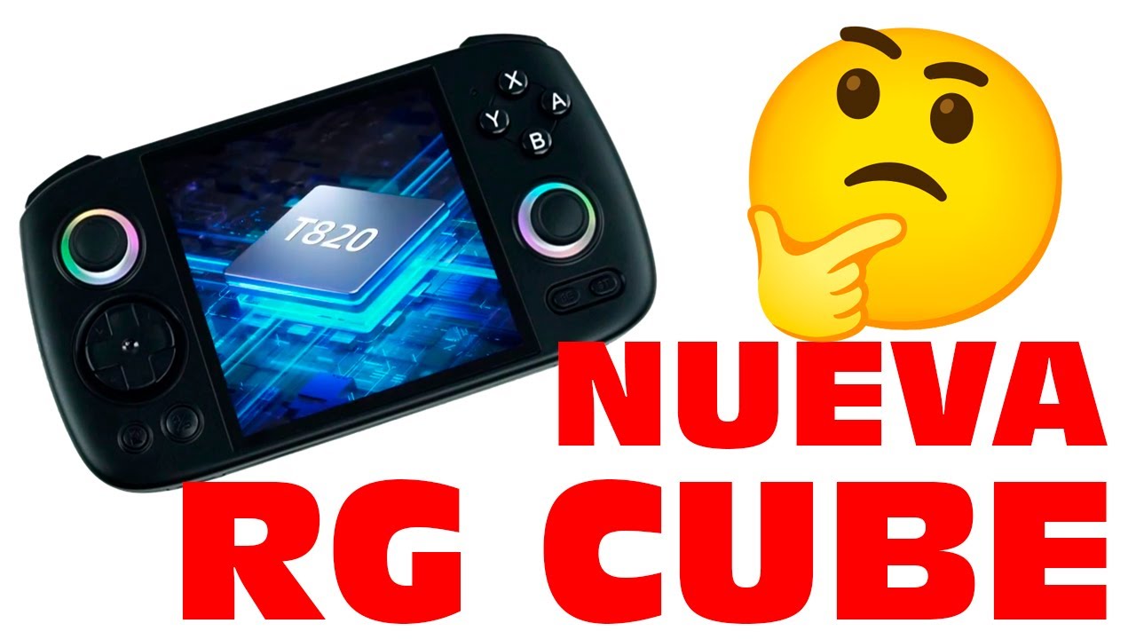 🌟AVANCE REVIEW de la Nueva ANBERNIC RG CUBE (Noticias/primeras ...